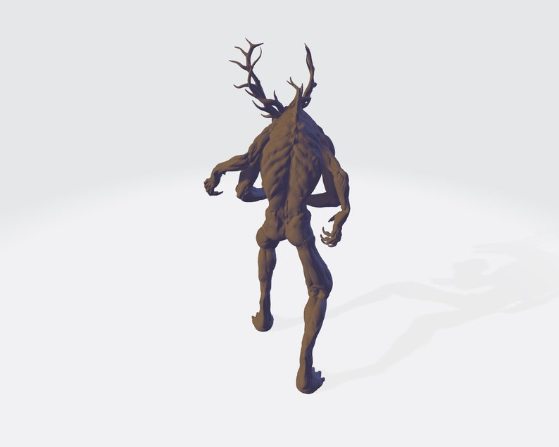 Wendigo Dungeons and Dragons Miniature for Tabletop Rpgs - Etsy