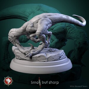Halfling Dino Mounts (6 Poses) • Small but Sharp • by White Werewolf ...