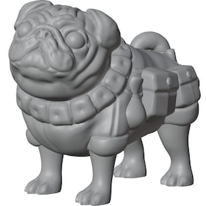 Pug Companion | Dog Familiar for Dungeons and Dragons | D&D | RPG | 5e ...