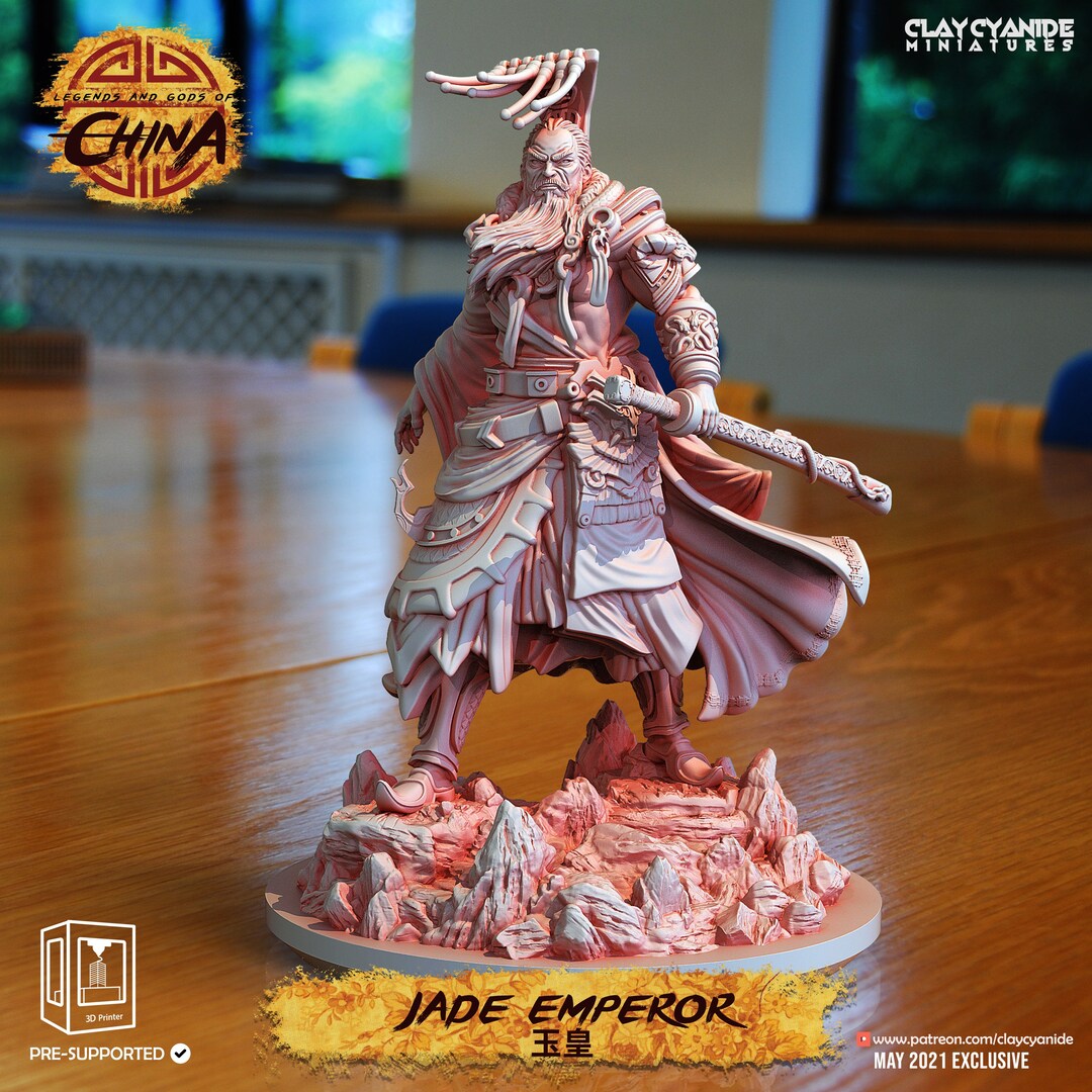 Jade Emperor • Legends and Gods of China • by Clay Cyanide | Dungeons ...