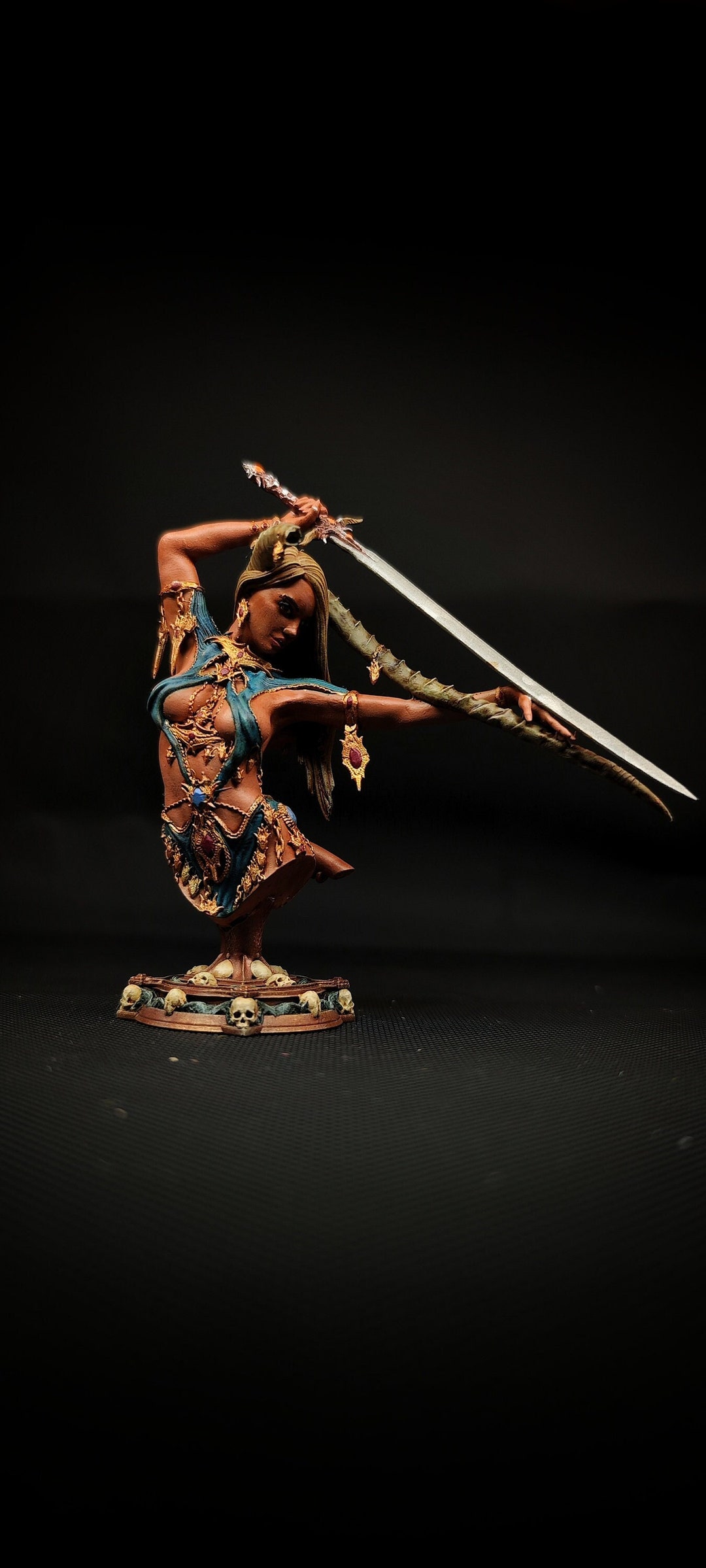 Handpainted Lamashtu Bust for Dungeons and Dragons | D&D | Pathfinder ...