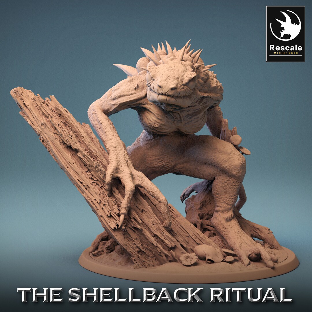 Fetid Stalkers (3 Poses) • the Shellback Ritual • by Rescale Miniatures ...