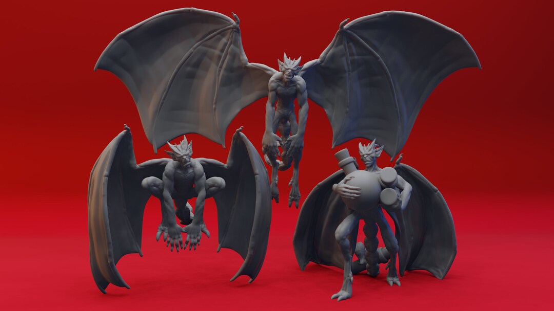 Imps (3 Poses) by Yasashii Kyojin Studio for Dungeons and Dragons | D&D ...