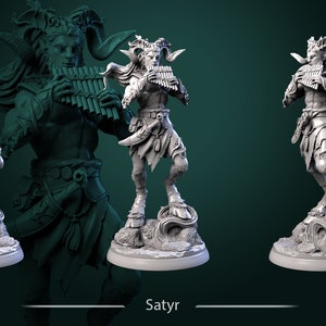 Satyr 75mm Scale • Mystical Forest • by White Werewolf Tavern ...
