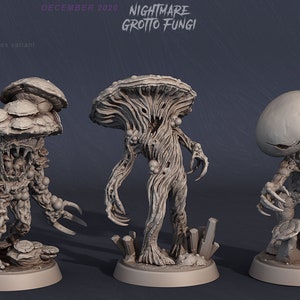 Grotto Fungi Warriors | Myconids by Print Your Monsters| Dungeons and ...