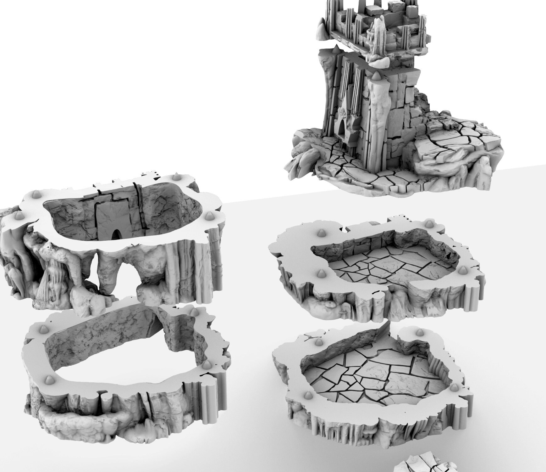 Dark Elf Ruins by Gamescape3d | Dungeons and Dragons | D&D | Wargames ...