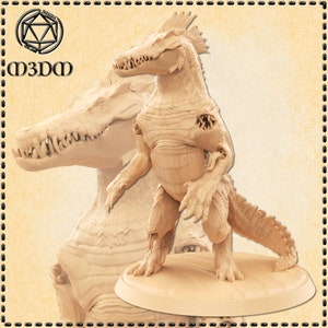 Cipactli Monstrous Crocodile for Dungeons and Dragons | Pathfinder ...