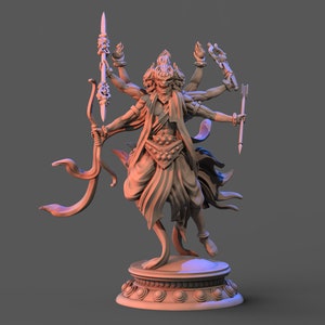 Asura Gods of India by Clay Cyanide Dungeons and Dragons D&D Tabletop ...