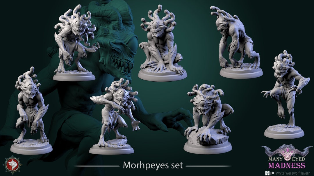 Morhpeyes (6 Poses) • Many Eyed Madness • by White Werewolf Tavern ...