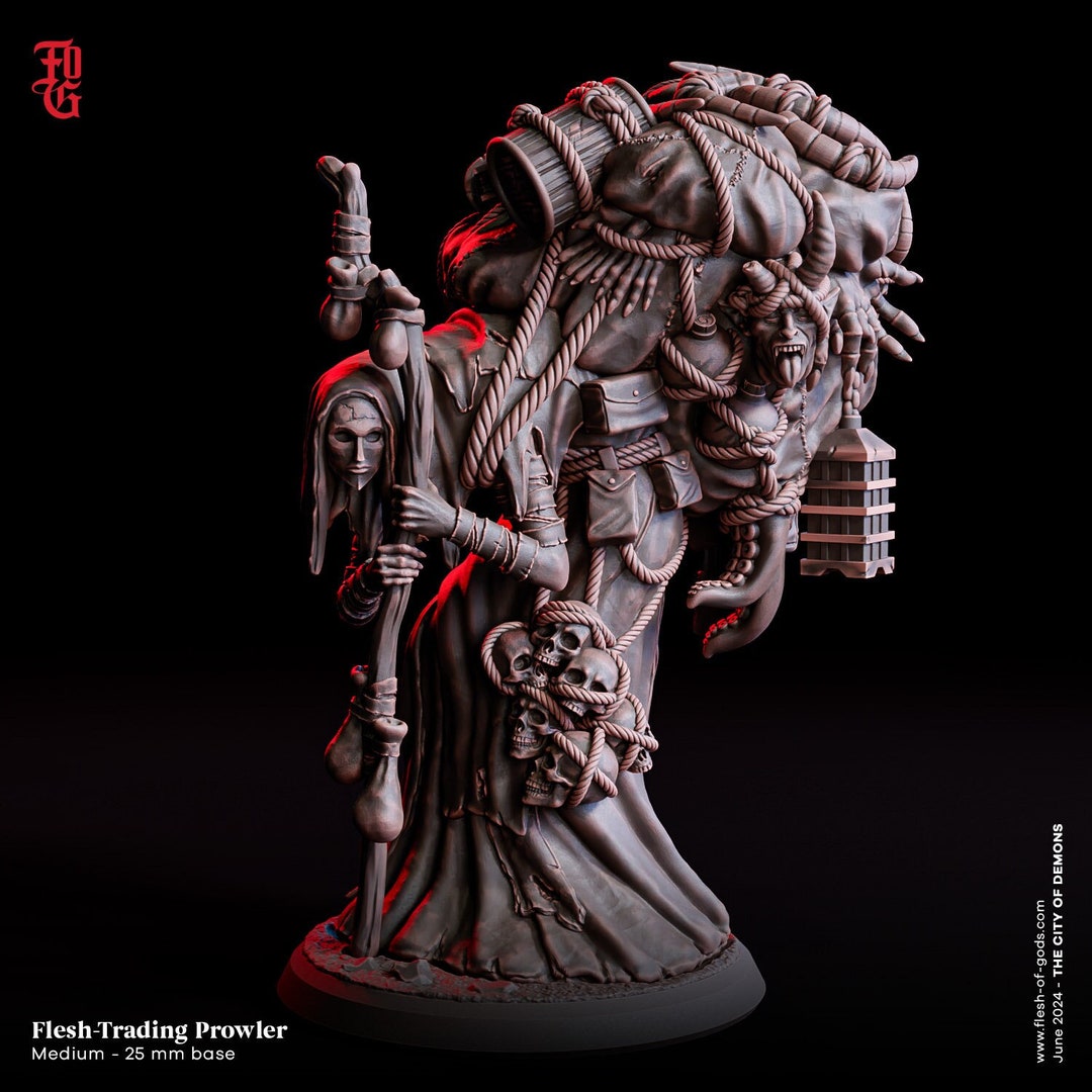 Flesh Trading Prowler the City of Demons by Flesh of Gods Dungeons and ...