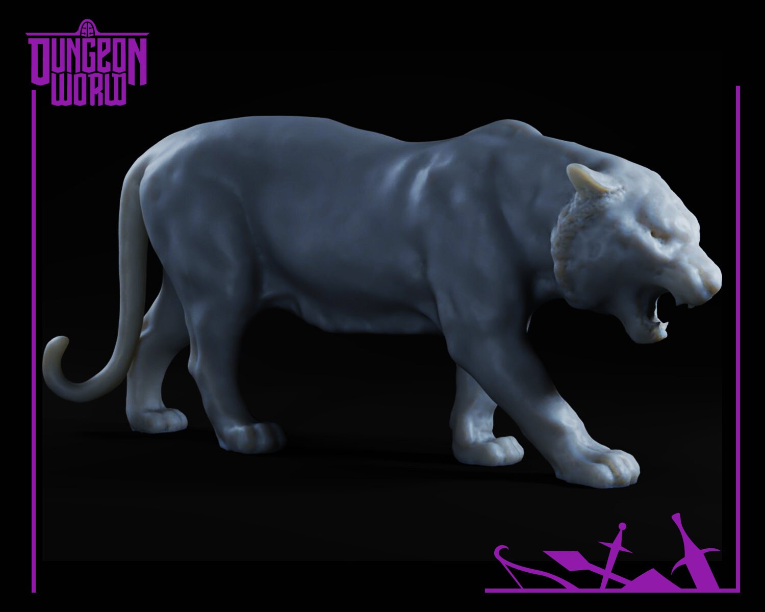 Tiger | Tiger Companion for Dungeons and Dragons | D&D | Pathfinder ...