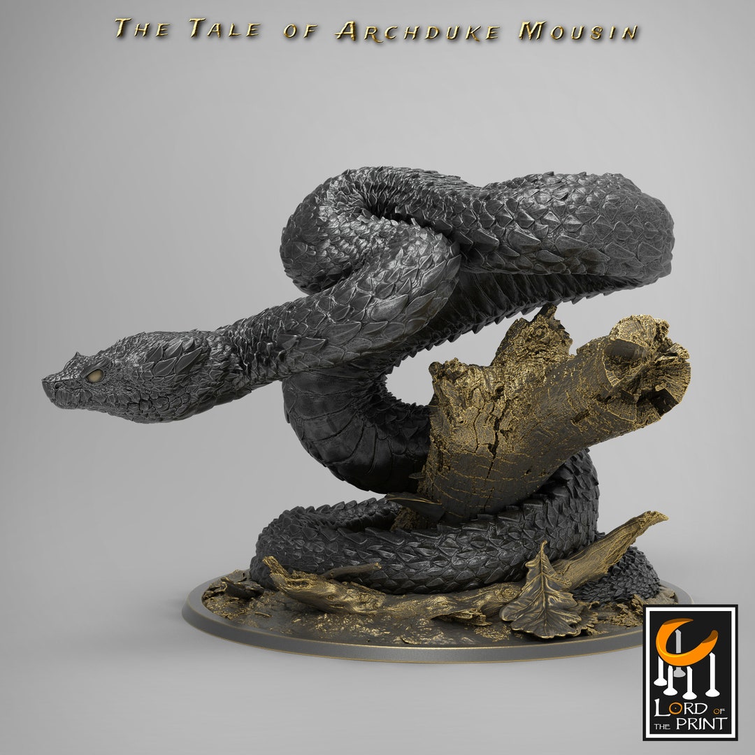 Giant Viper the Tale of Archduke Mousin by Lord of the - Etsy