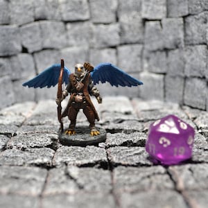 Aarakocra Ranger for Dungeons and Dragons Miniature Painted | D&D ...