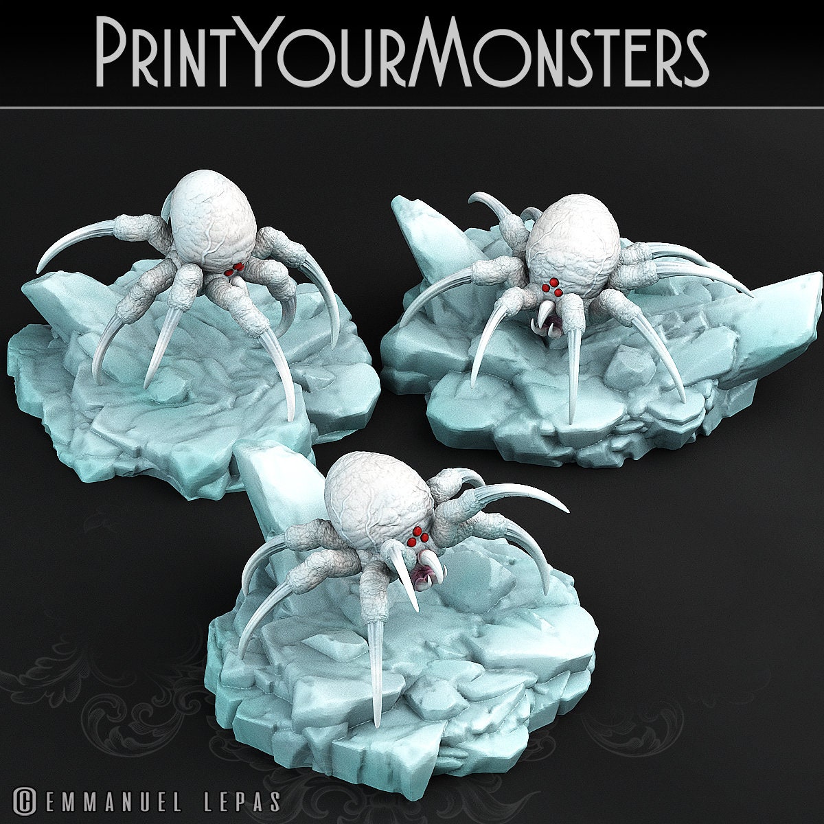 Total Spiders (10 Models) Print Your Monsters | Dungeons and Dragons ...