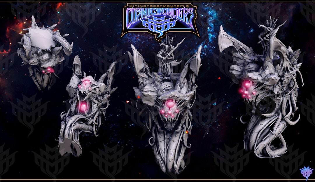 Parasitic Yog-sothoth (2 Poses) • Cosmic Wonders • by Mini Monster ...