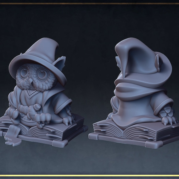 Owl Miniature - Etsy