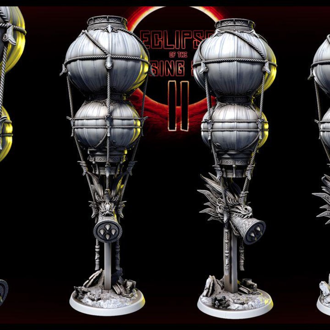 Heavenly War Balloon 3 Pose 1 • Eclipse of the Rising Sun • by Mini ...