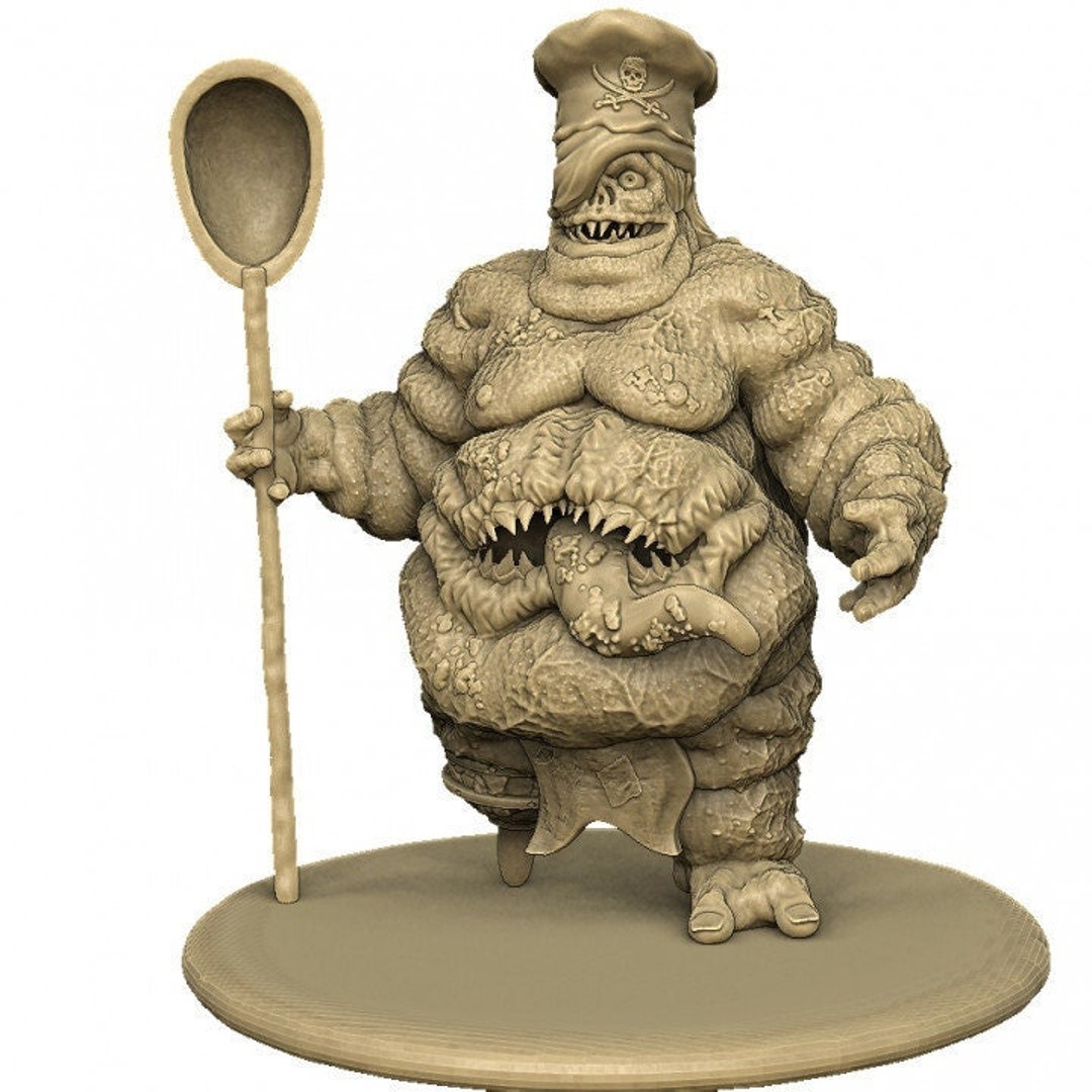 Cursed Pirate Chef the Tale of the Cured Pirates by Miniatures Craze ...