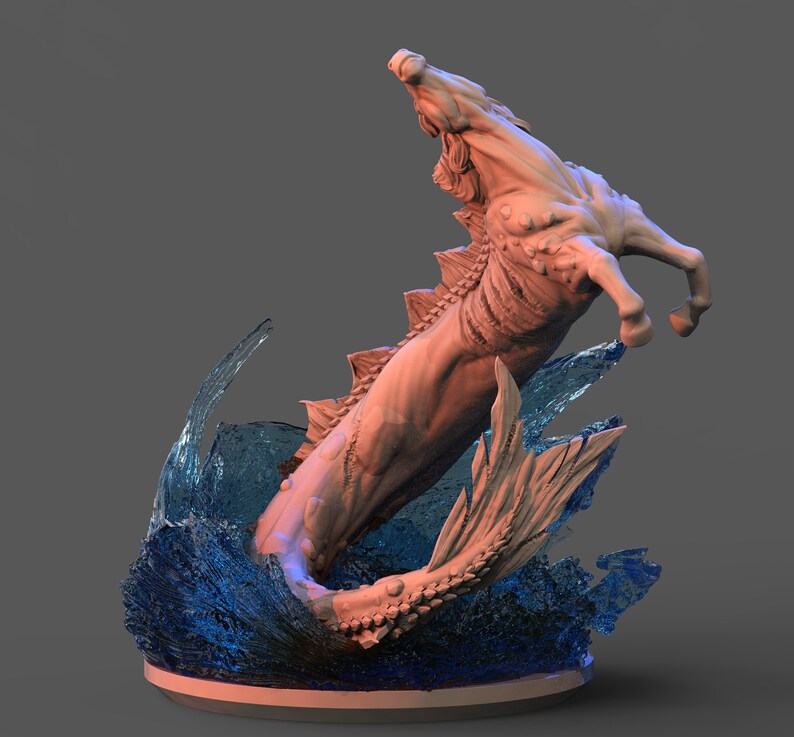 Farasi Bahari Gods of India by Clay Cyanide Dungeons and - Etsy