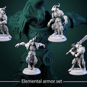 Elemental Armor Set (6 Models) • the Light Conclave • by White Werewolf ...