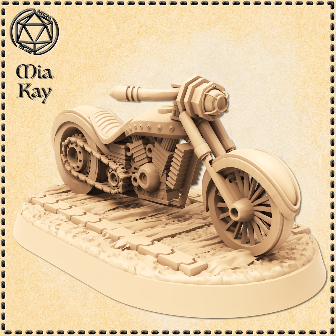 Motorcycle • Steampunk Collection • by M3DM | Dungeons and Dragons | D ...
