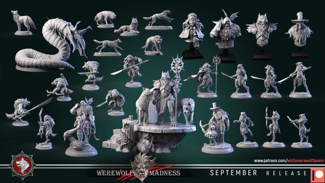 Werewolf Madness by White Werewolf Tavern | Dungeons and Dragons | D&D ...