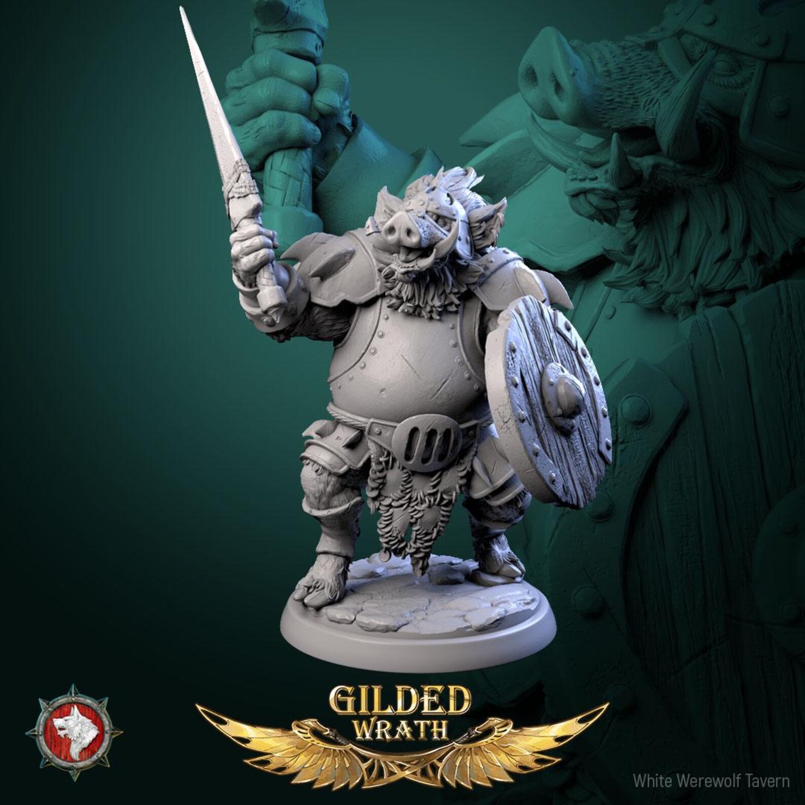 Iron Tusk Enforcers (6 Poses) • Gilded Wrath • by White Werewolf Tavern ...