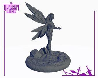 Dnd Miniature Fairy - Etsy
