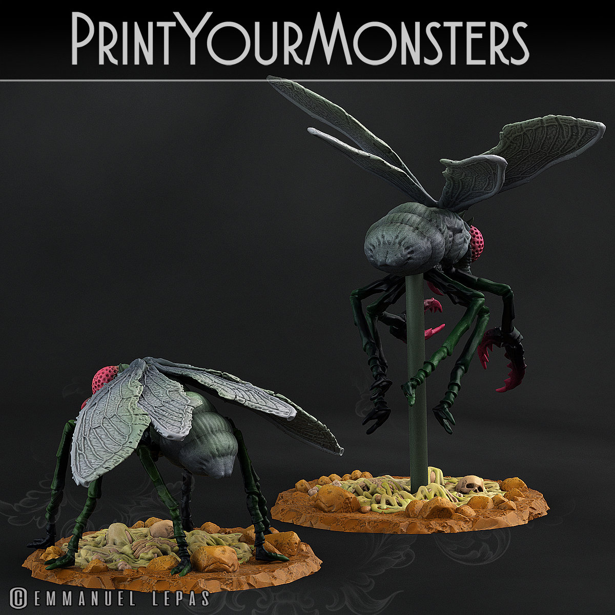 Giant Insect Monster Mini Set for Dungeons and Dragons Tabletop RPG - Etsy