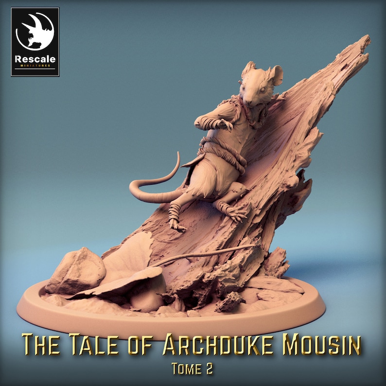 Mousefolk Miniature Set for Dungeons and Dragons Tabletop RPG - Etsy