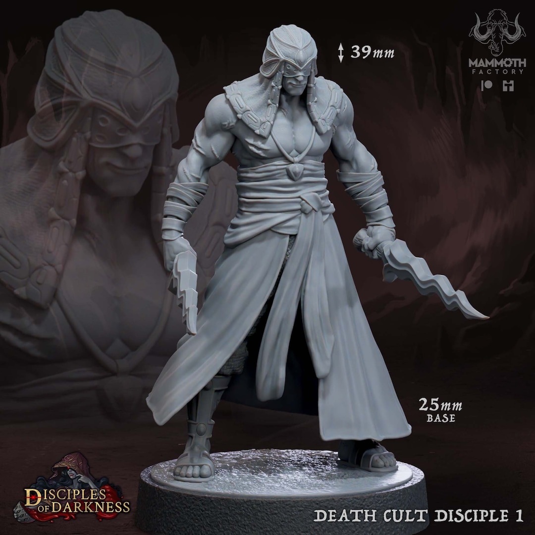 Death Cult Disciples 8 Poses Disciples of Darkness by Mammoth Factory ...