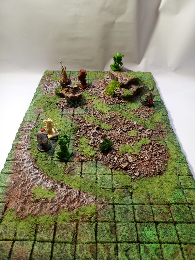 Forest Battlemat 19x12 for Dungeons and Dragons D&D - Etsy