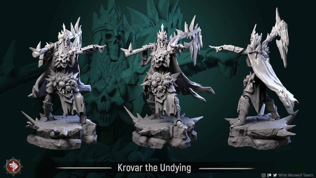 Krovar the Undying by White Werewolf Tavern | Dungeons and Dragons | D ...