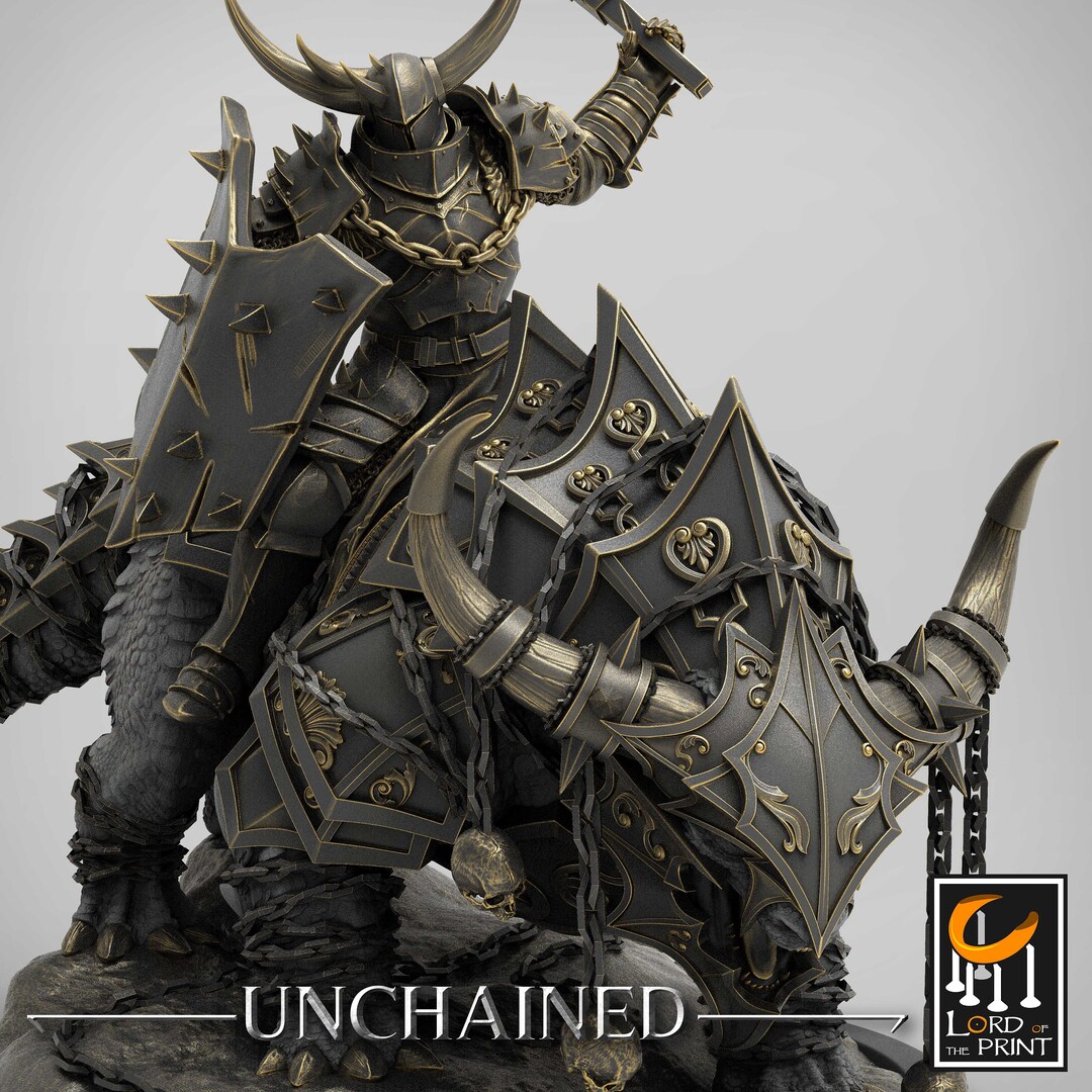 Araki Flail Attack Unchained by Rescale Miniatures Dungeons and Dragons ...