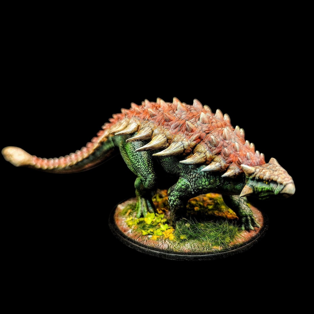 Pro-painted Ankylosaurus for Dungeons and Dragons | D&D | Pathfinder ...