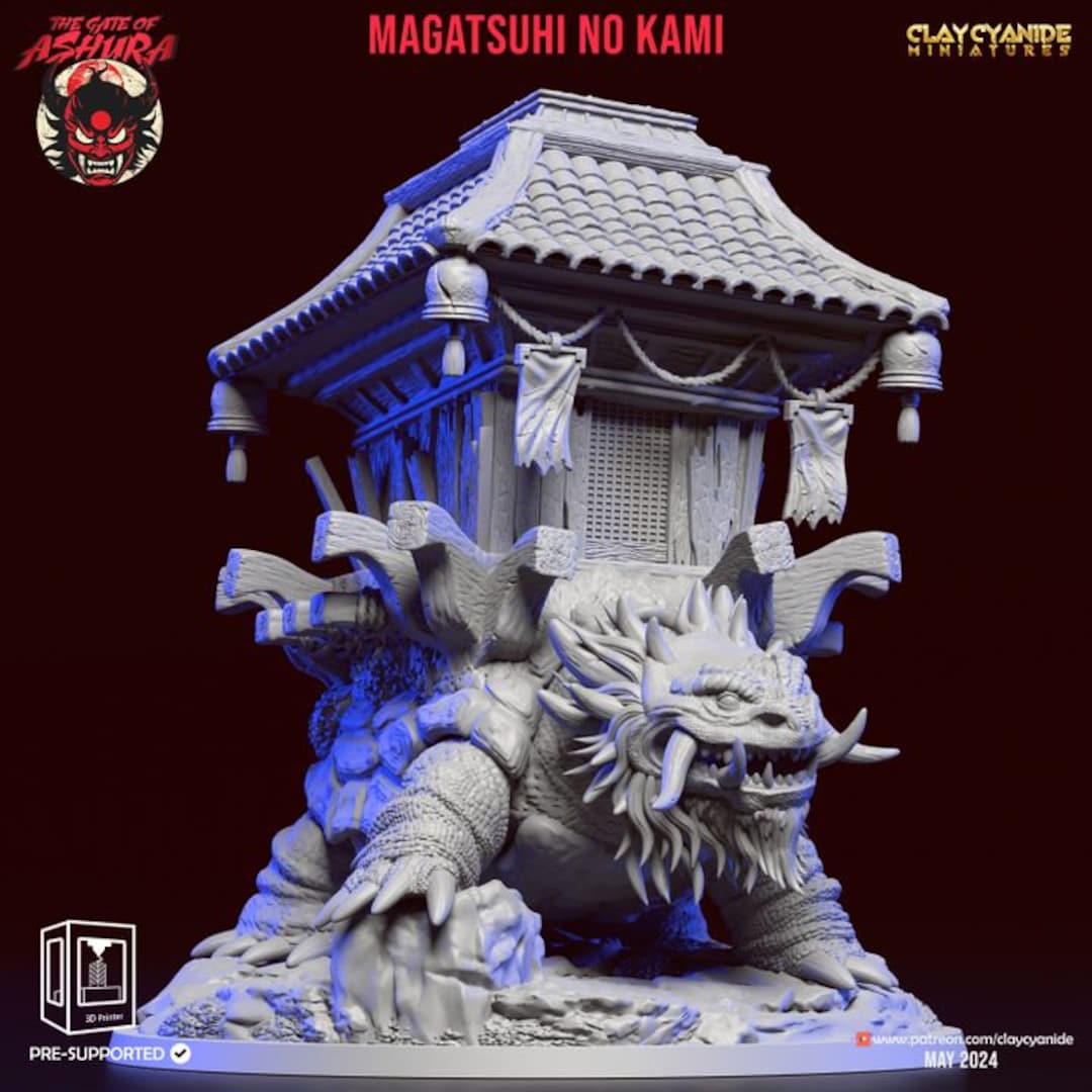 Magatsuhi No Kami Gate of Ashura by Clay Cyanide Dungeons and Dragons D ...