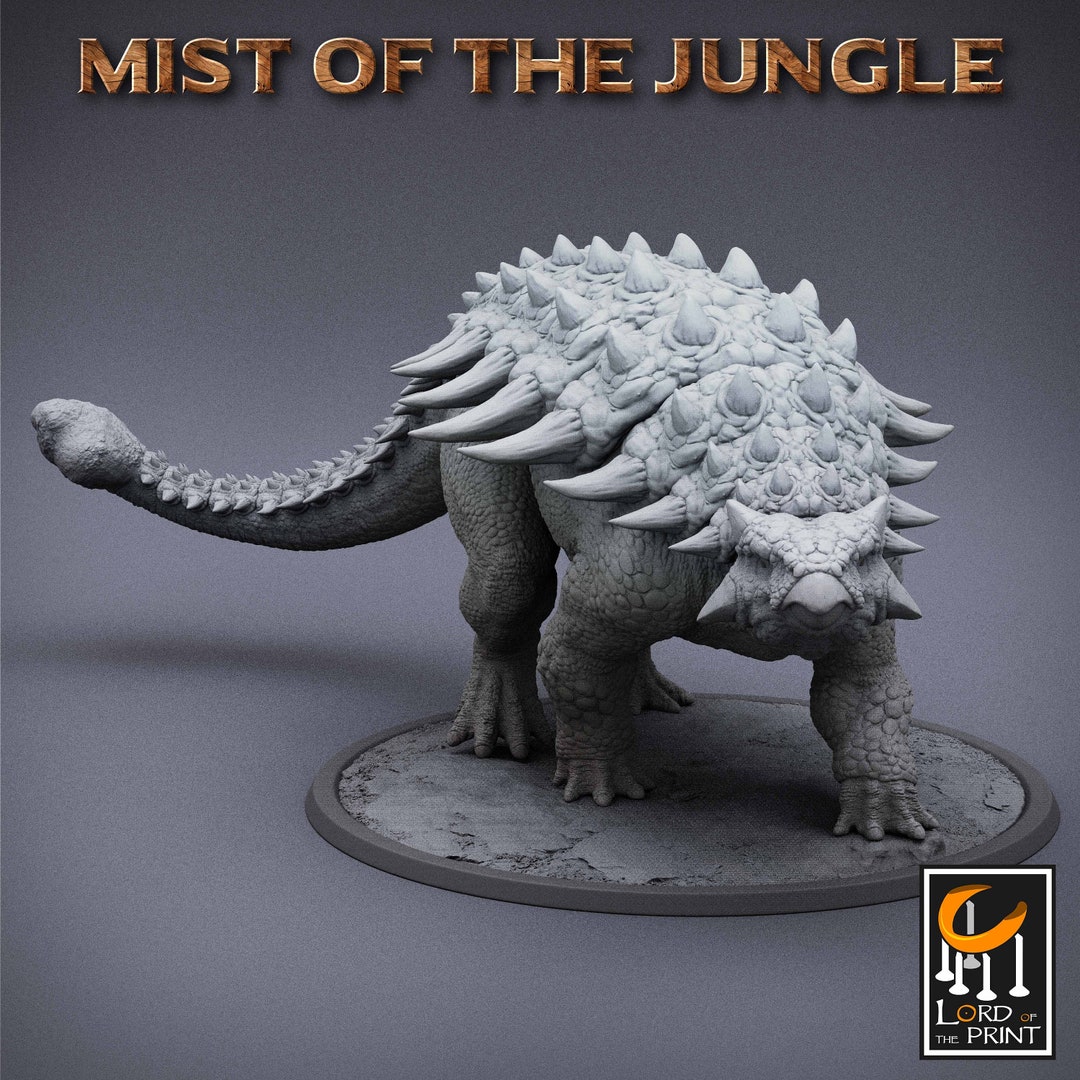 Ankylosaurus Pace Mist of the Jungle by Lord of the Print Dungeons and ...