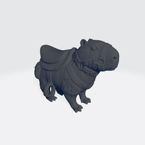 22mm Capybara Mount for Dungeons and Dragons | D&D | Pathfinder | Dnd ...