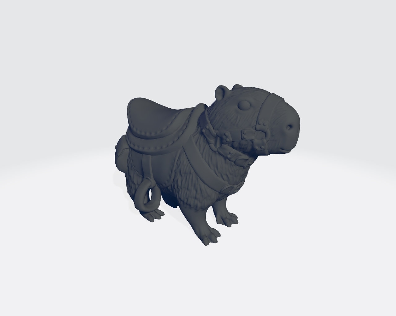 22mm Capybara Mount for Dungeons and Dragons D&D | Etsy