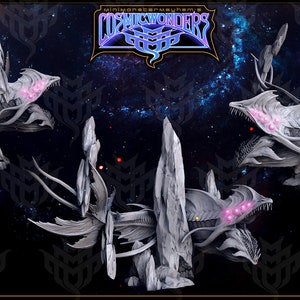 Moray of Deep Space 3 Poses Cosmic Wonders by Mini Monster Mayhem ...