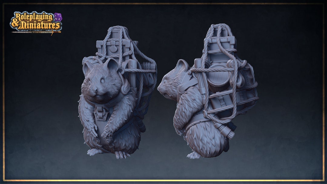 Space Hamster by Roleplaying Miniatures for Dungeons and Dragons D&D ...