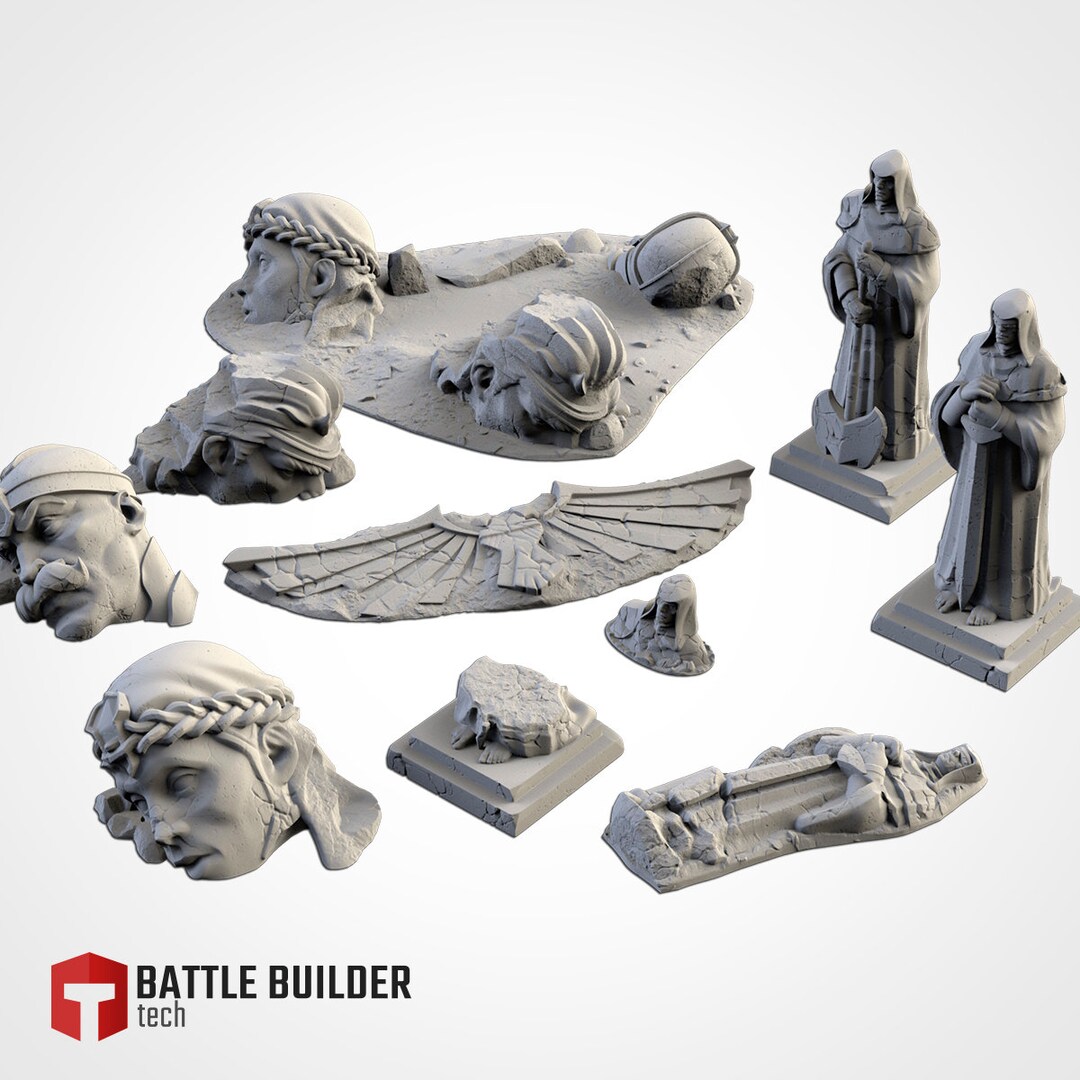 Statues by Txarli Factory | Post Apocalyptic | Wargames | Dnd ...