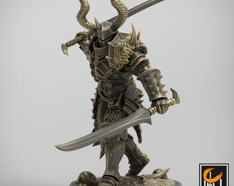 Olaf's Light Soldier With Dual Swords Run Unchained Lord of the Print ...