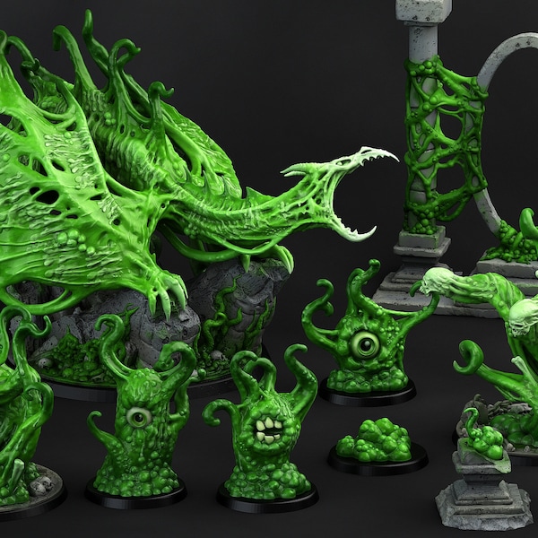 Dnd Miniature Slime - Etsy