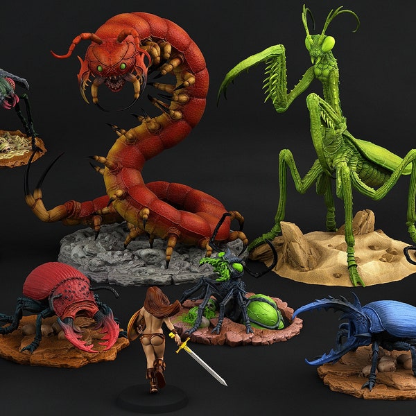 Miniature Insects - Etsy