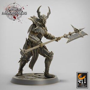 Bloodknights Halberd 5 Poses Order Immortals by Lord of the Print ...