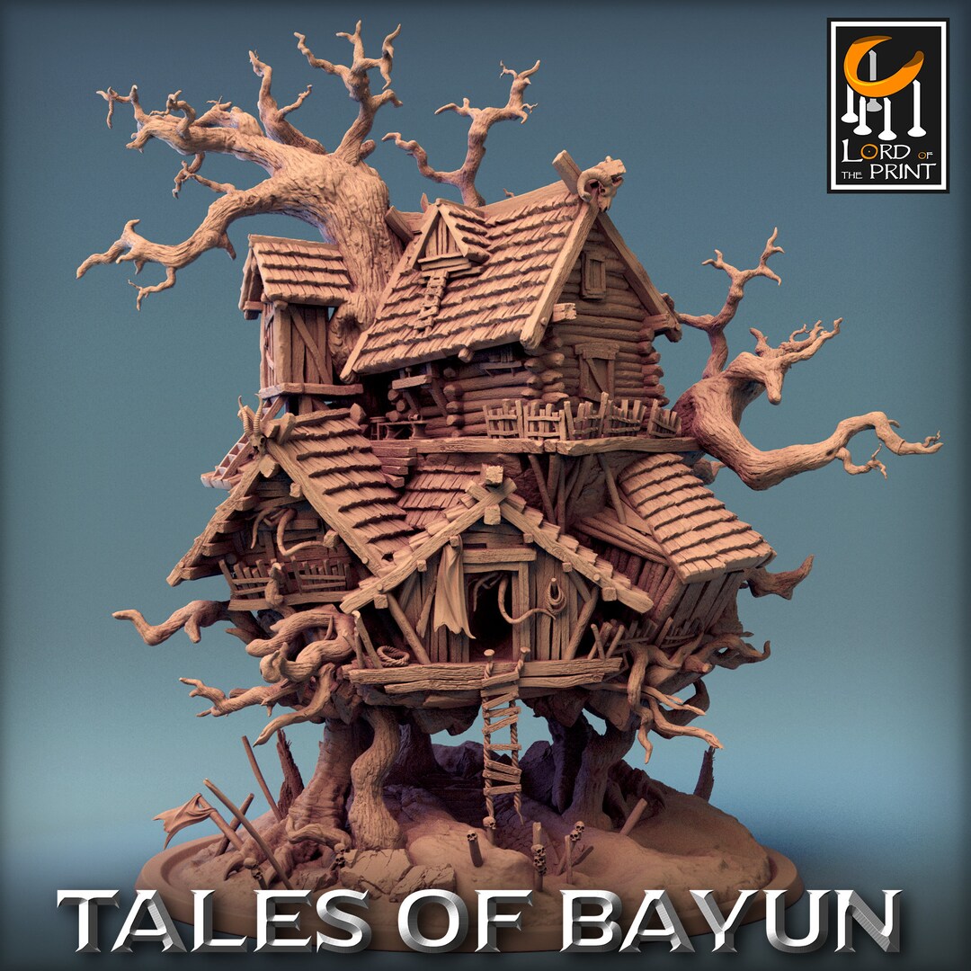 Bayun Isba baba Yaga House Tales of Bayun by Rescale Miniatures ...