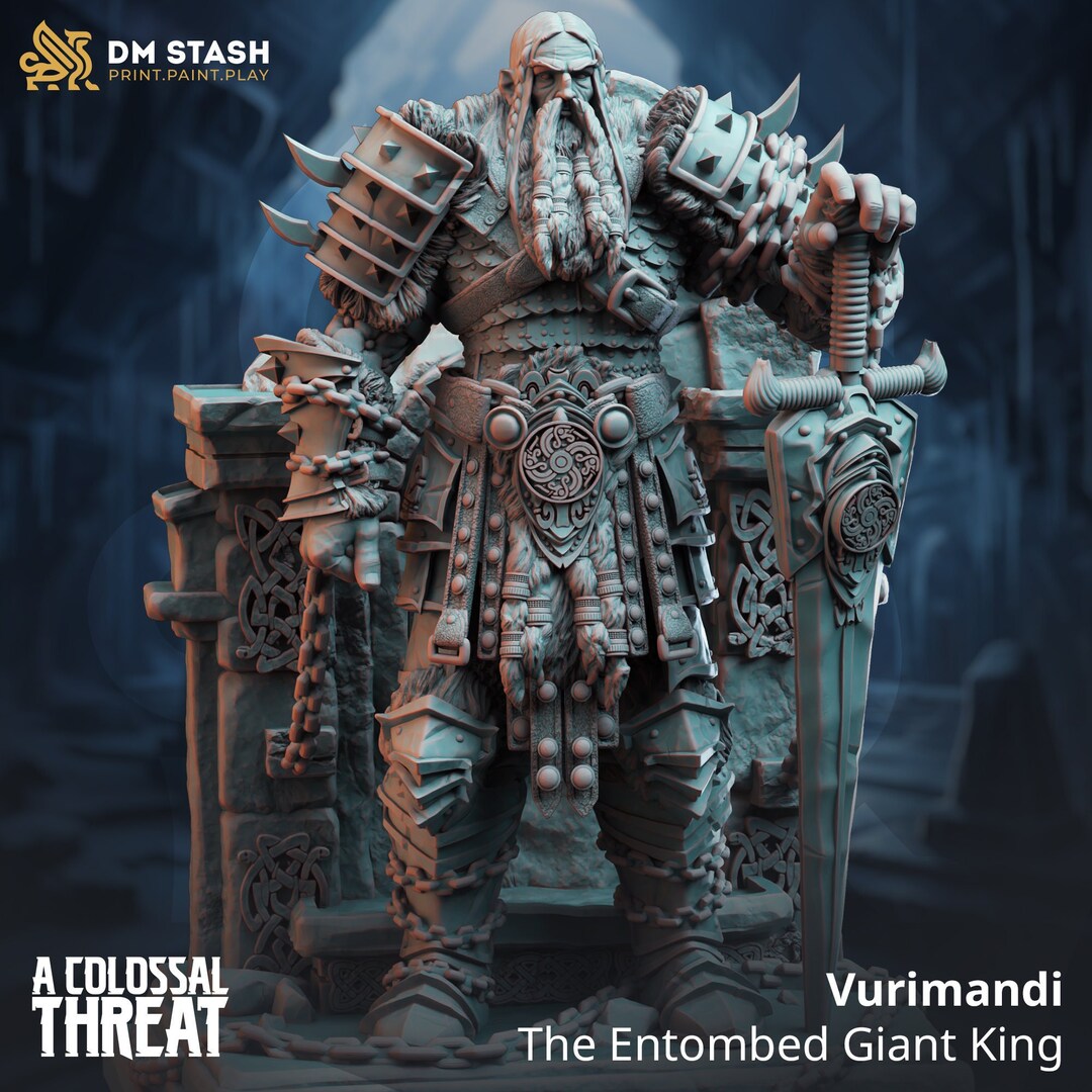 Vurimandi - the Entombed Giant King • A Colossal Threat • by DM Stash ...