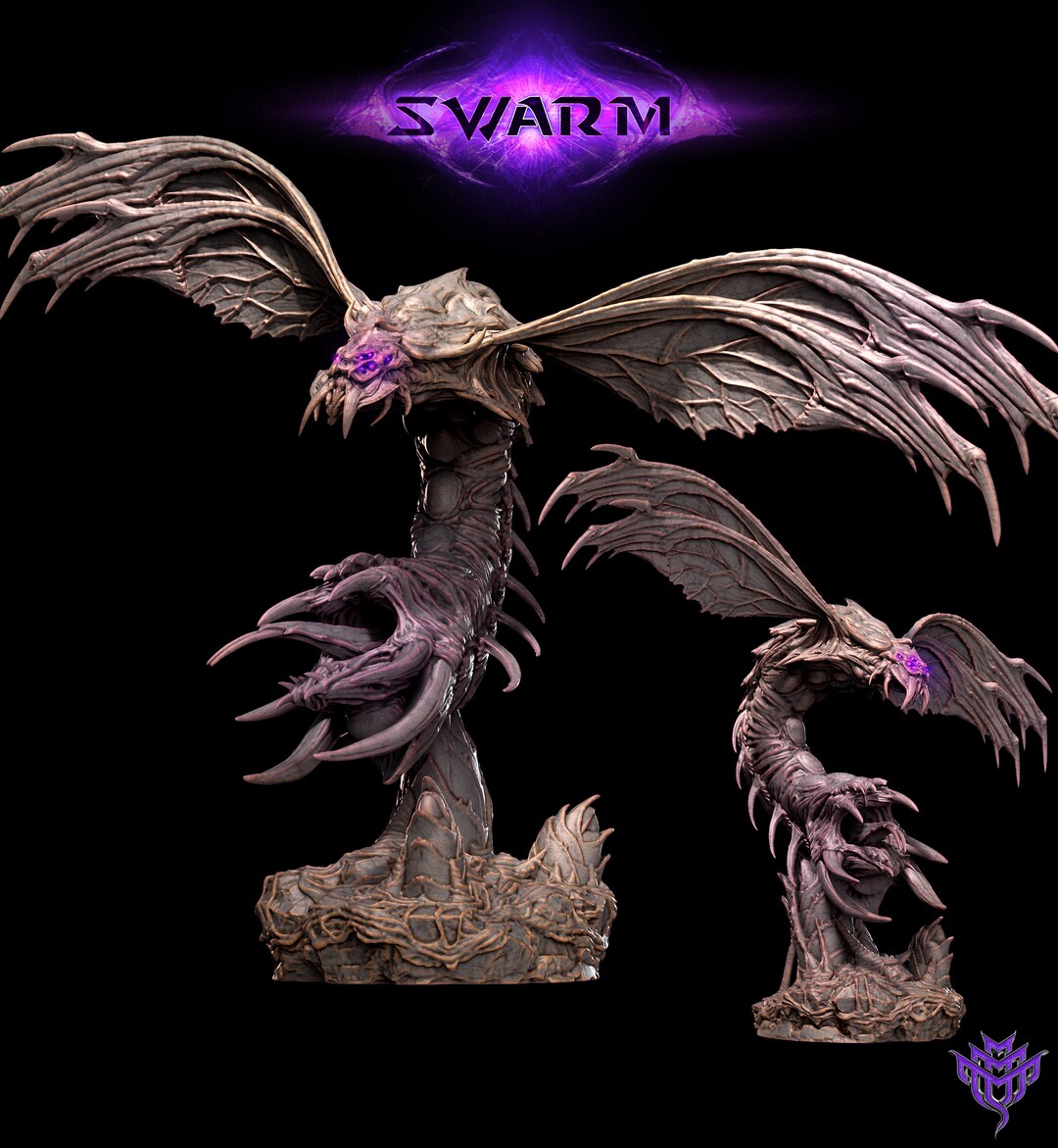 Hunter Devourer (2 Poses) • Swarm • by Mini Monster Mayhem | Dungeons ...