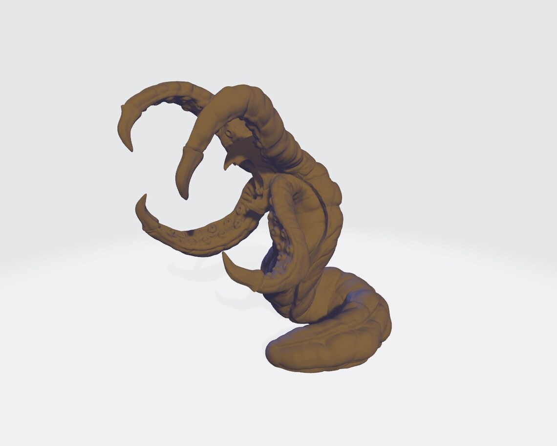 Grick for Dungeons and Dragons D&D Dnd Tabletop - Etsy